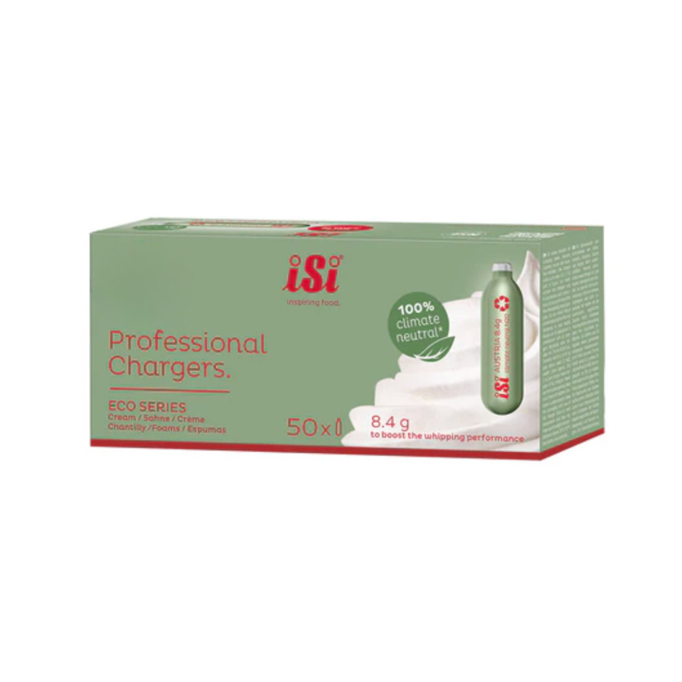 ISI Eco Series Professional Chargers for Cream Whippers 50pk – Tower Coffee